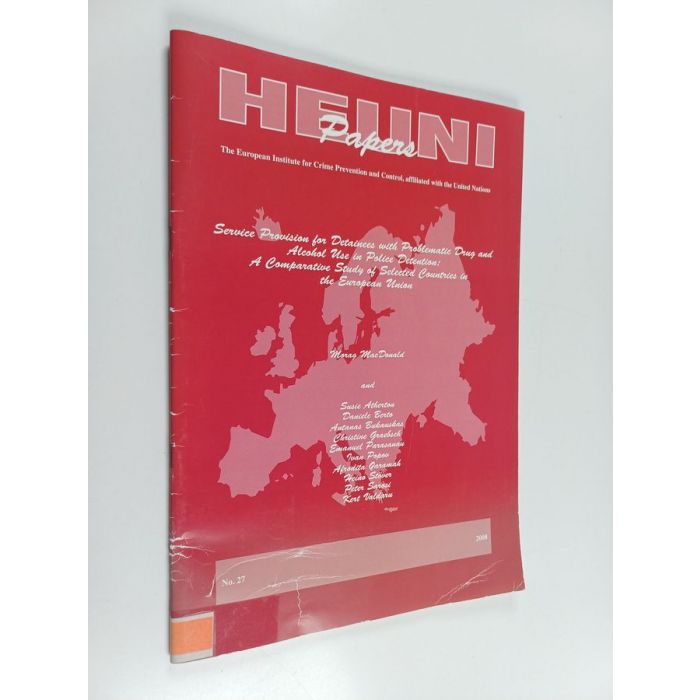 Order : Service provision for detainees with problematic drug and ...