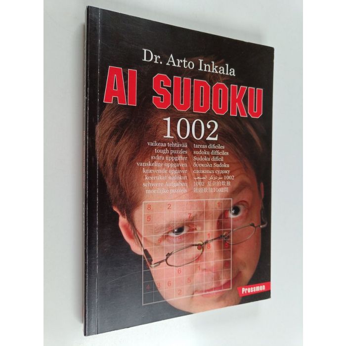 AI sudoku : 1002 vaikeaa tehtävää – Arto Inkala